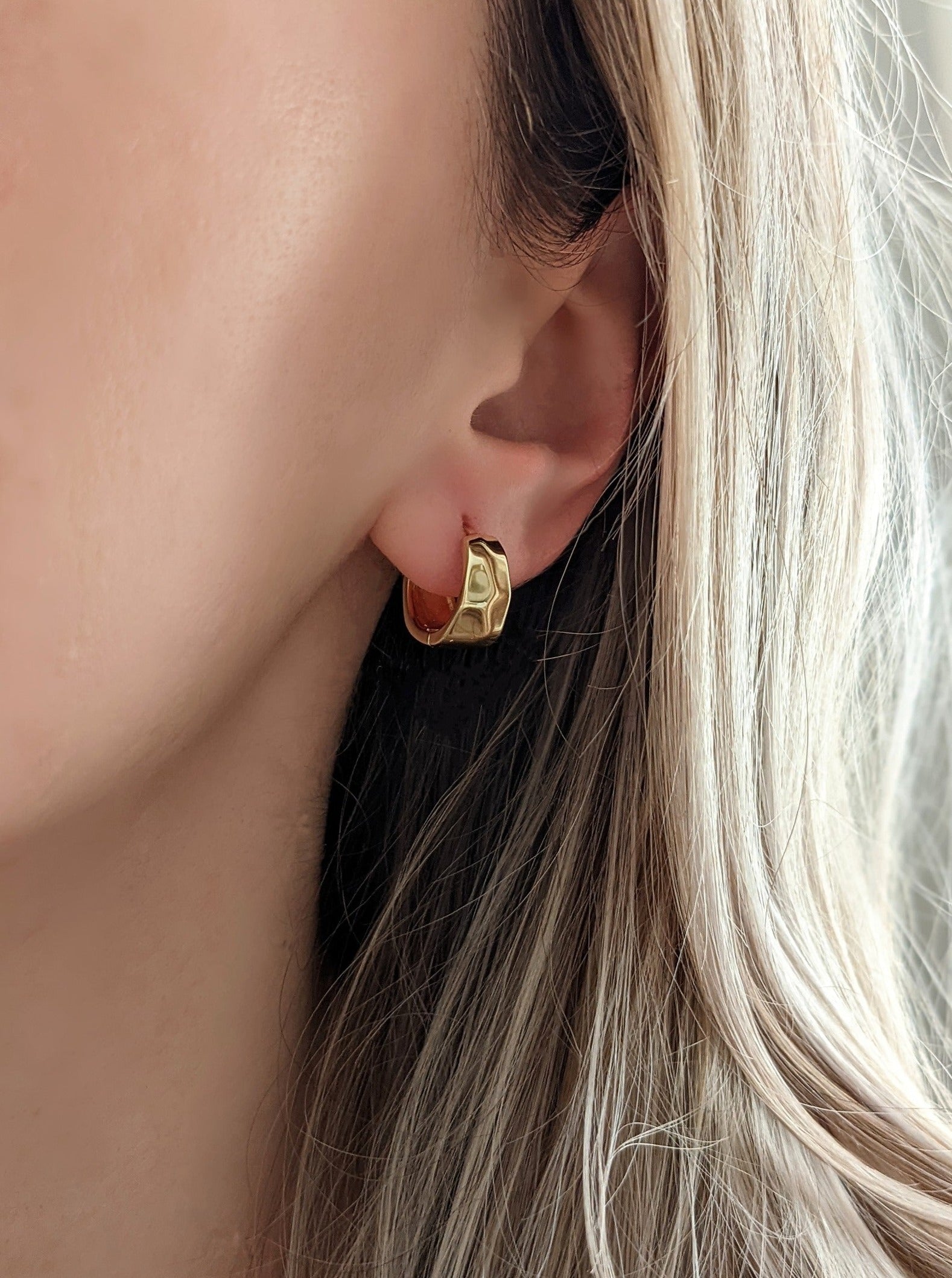 Geo Hoops – Layer the Love